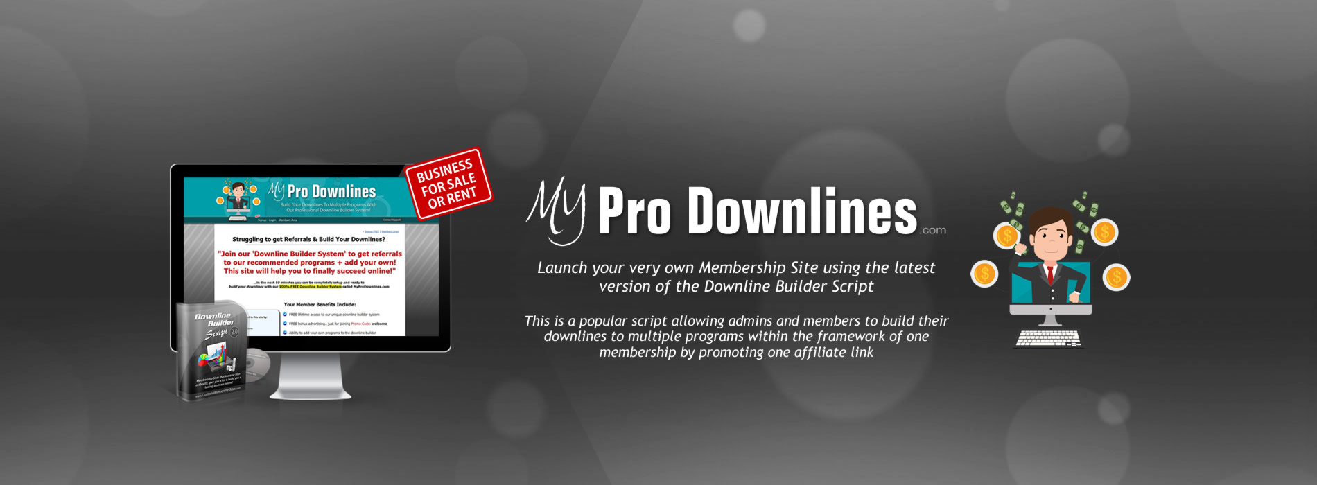 My Pro Downlines ⋆ CustomMembershipSites.com