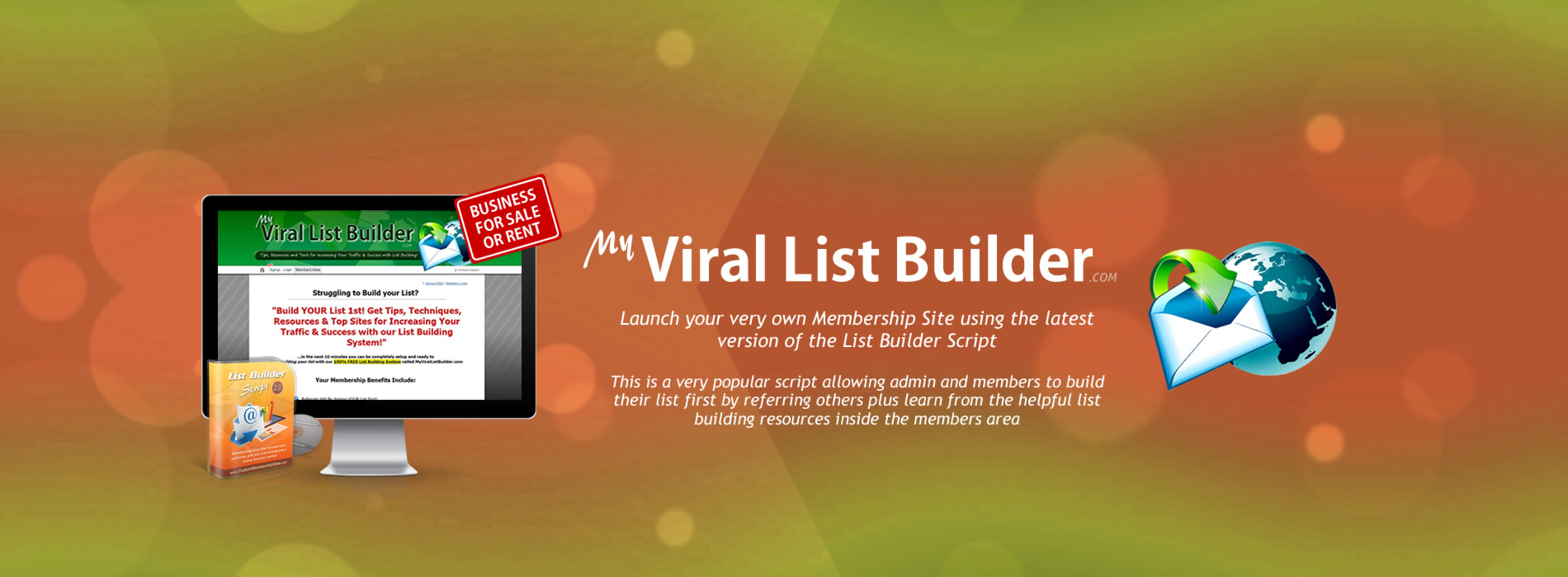 My Viral List Builder ⋆ CustomMembershipSites.com